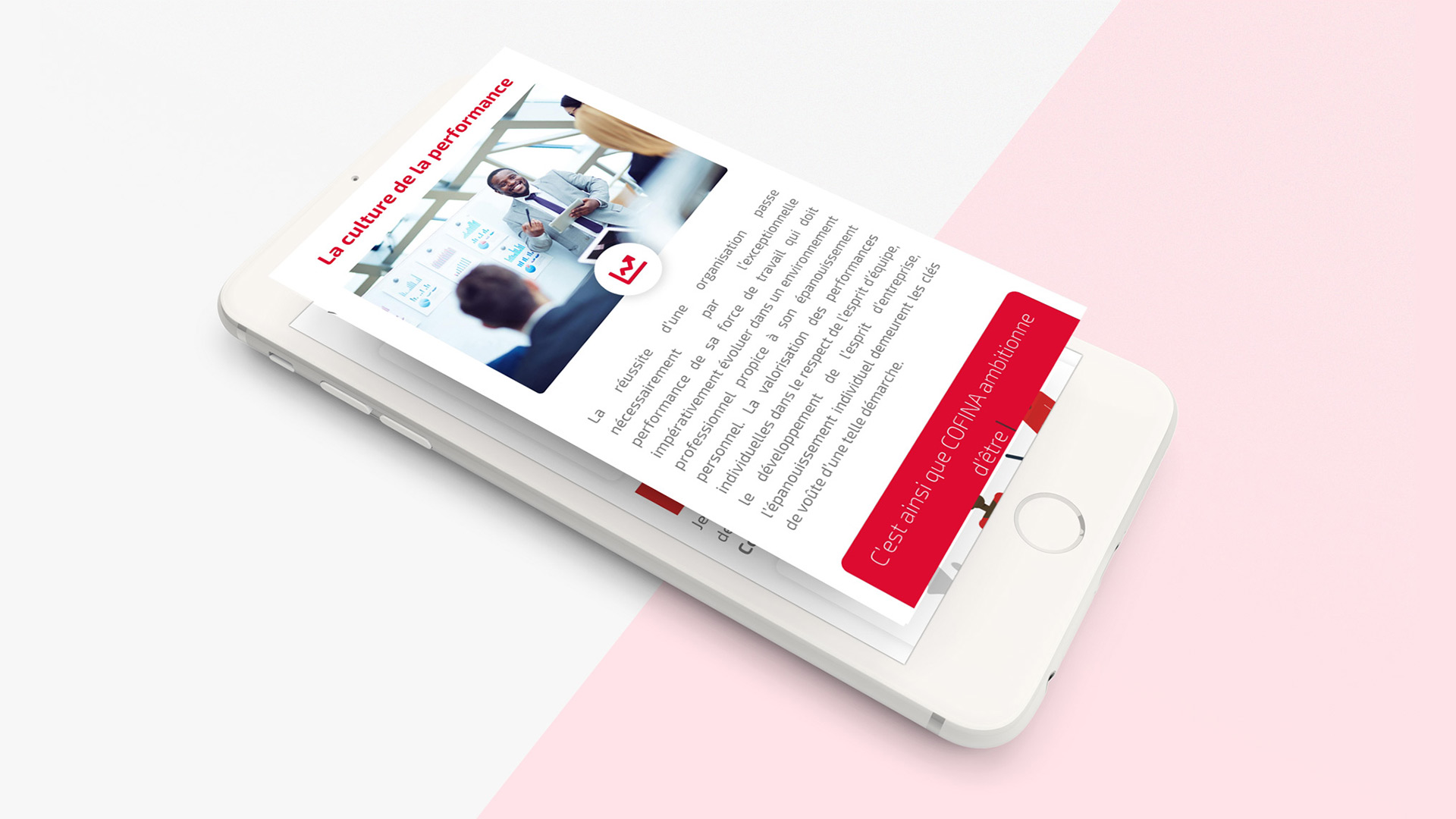 Comfordev | Site vitrine pour la banque Cofina Burkina - Côte d'Ivoire